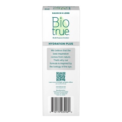 Biotrue Hydration Plus Contact Lens Solution - 4 fl oz Best Deals and ...