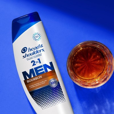 Head & Shoulders Advanced Series Bourbon 2-in-1 Anti-Dandruff Shampoo ...