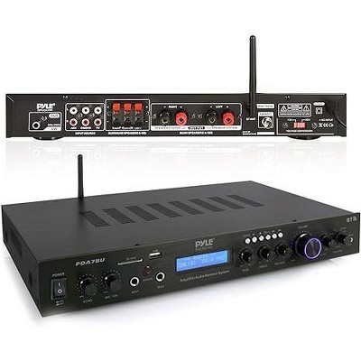Pyle - 5 Channel Rack Mount Bluetooth Receiver, Home Theater Amp ...