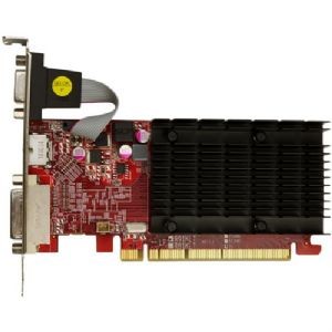 VisionTek AMD Radeon 5450 Graphics Card - 1GB DDR3, PCI-Express 2.1 x16, DVI-D, HDMI, VGA ...