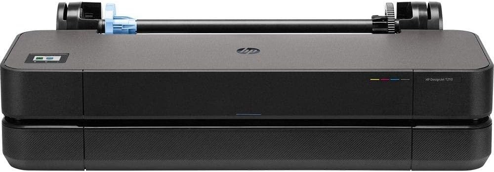 HP DesignJet T210 Large Format 24-inch Plotter Printer, with Modern ...