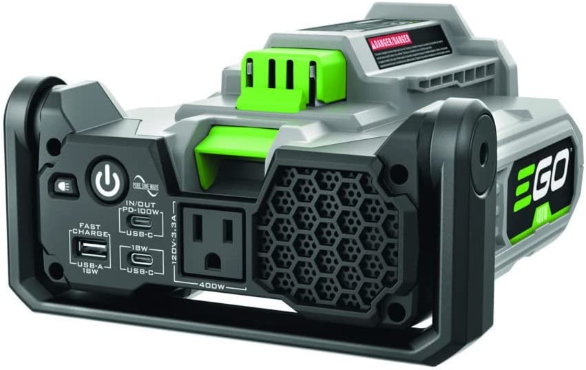 EGO POWER+ Portable Inverter, 400W, Power Inverter Generator, Quiet ...