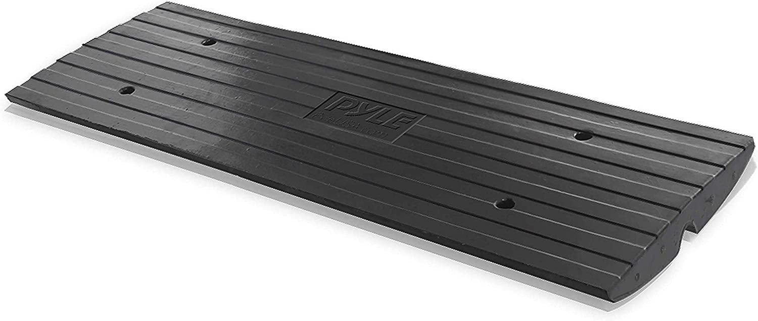 Car Driveway Curbside Bridge Ramp - Heavy Duty Rubber Threshold Curb ...