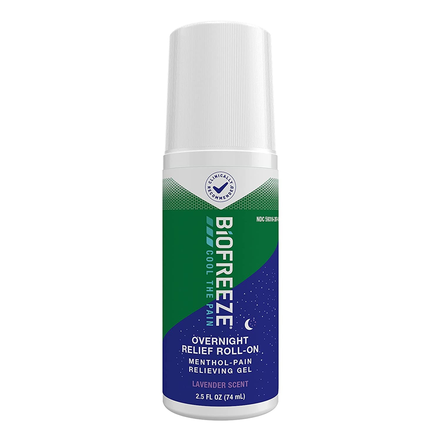 Biofreeze Overnight Pain Relief Roll-On, Arthritis Pain Reliver, Knee ...