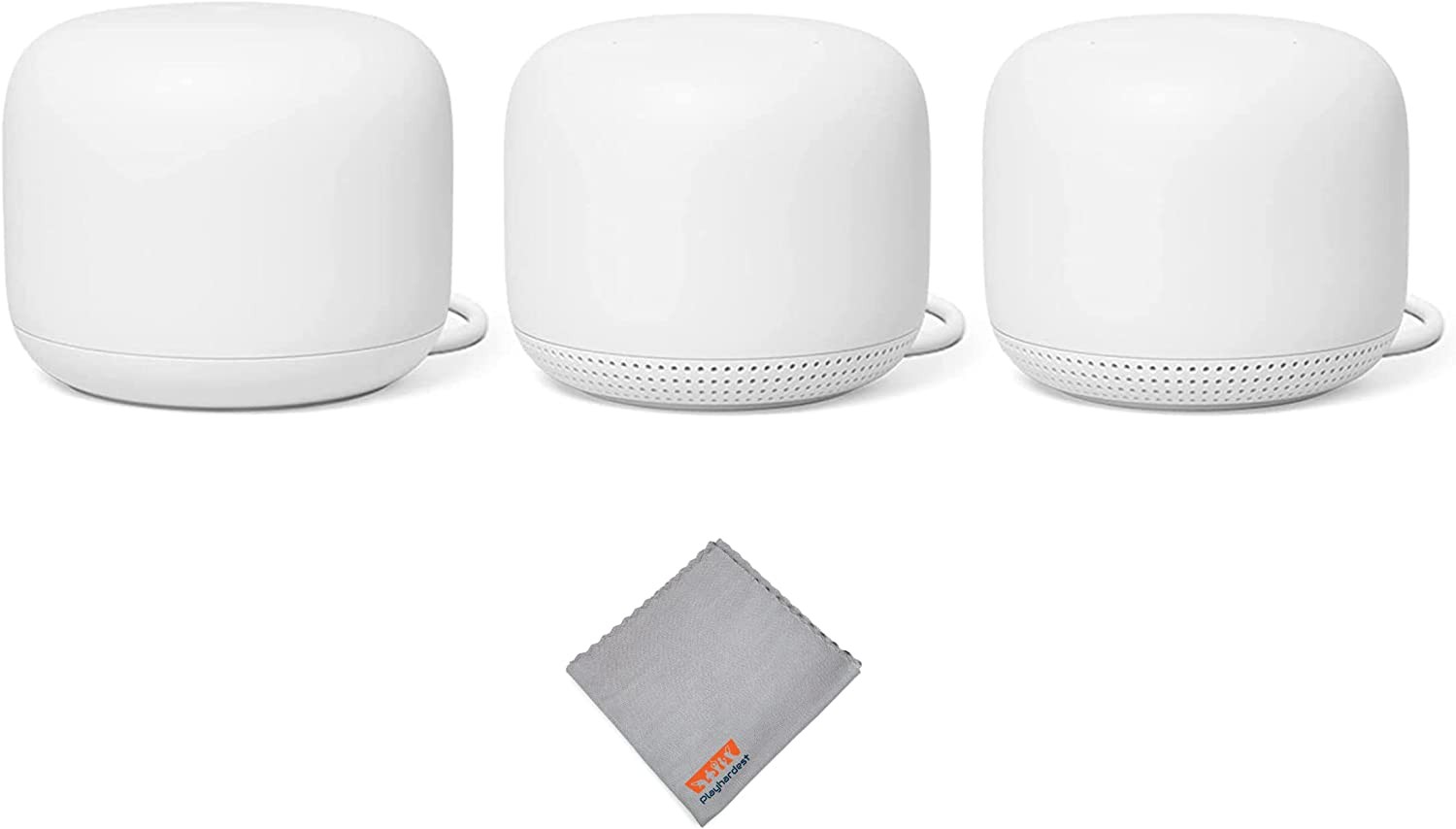 Nest WiFi Router and 2 Points - WiFi Extender with Smart Speaker ...