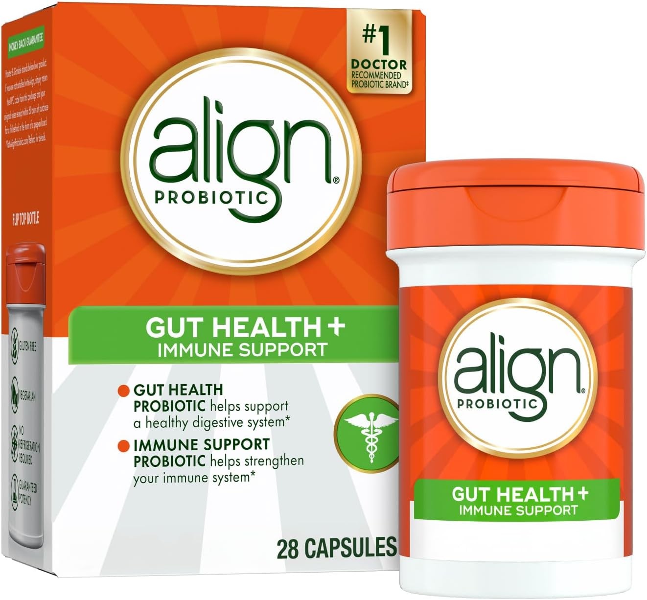 Align Gut Health & Immunity Probiotic, Daily Digestive Support for ...