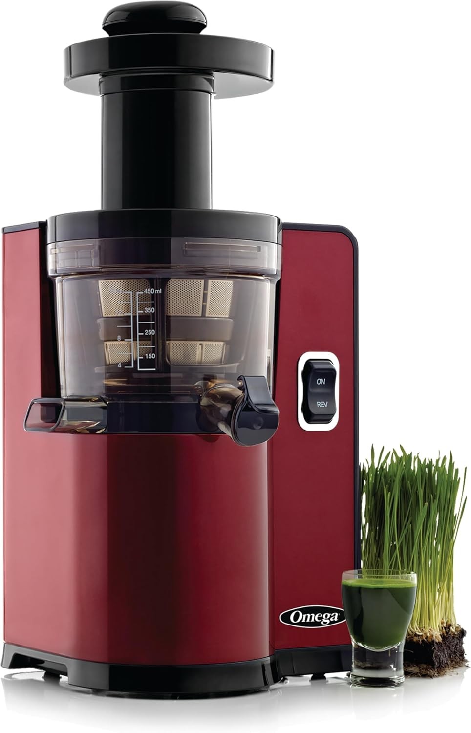 Omega Juicer Cold Press Vertical 43 RPM Slow Masticating Compact Juice ...