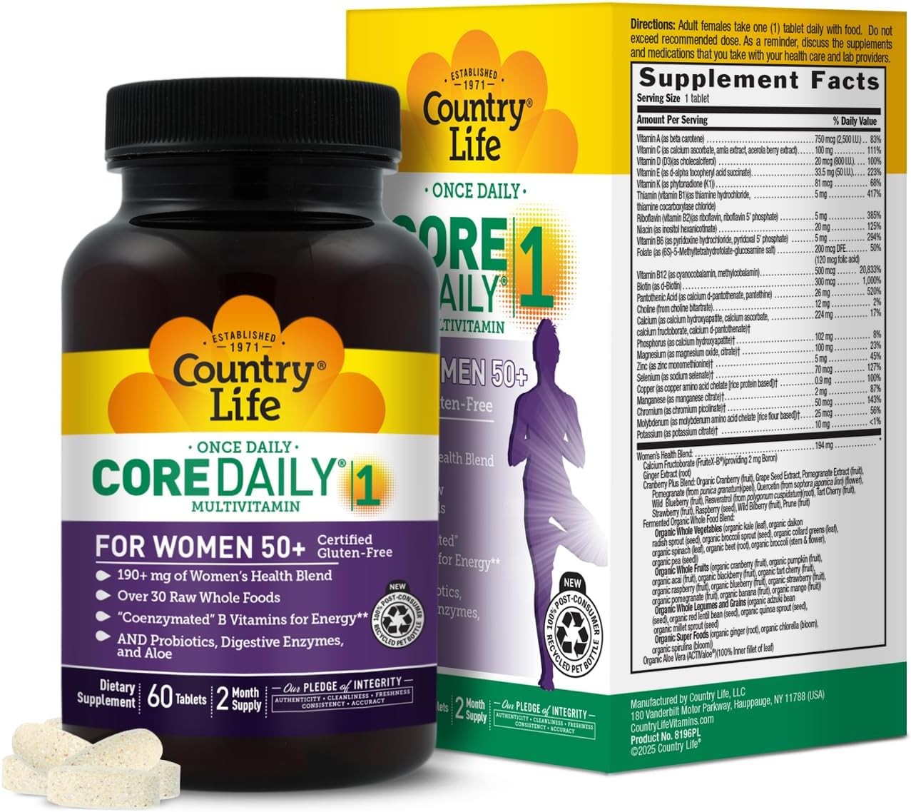 Mejores ofertas e historial de precios de Country Life CORE Daily-1 for ...