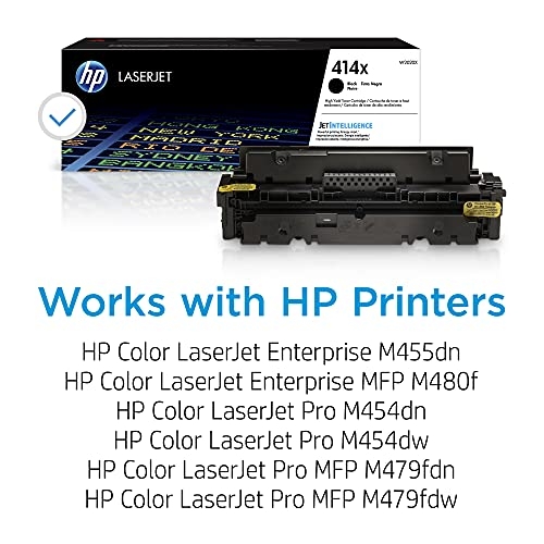 HP 414X Black High-yield Toner Cartridge | Works with HP Color LaserJet ...