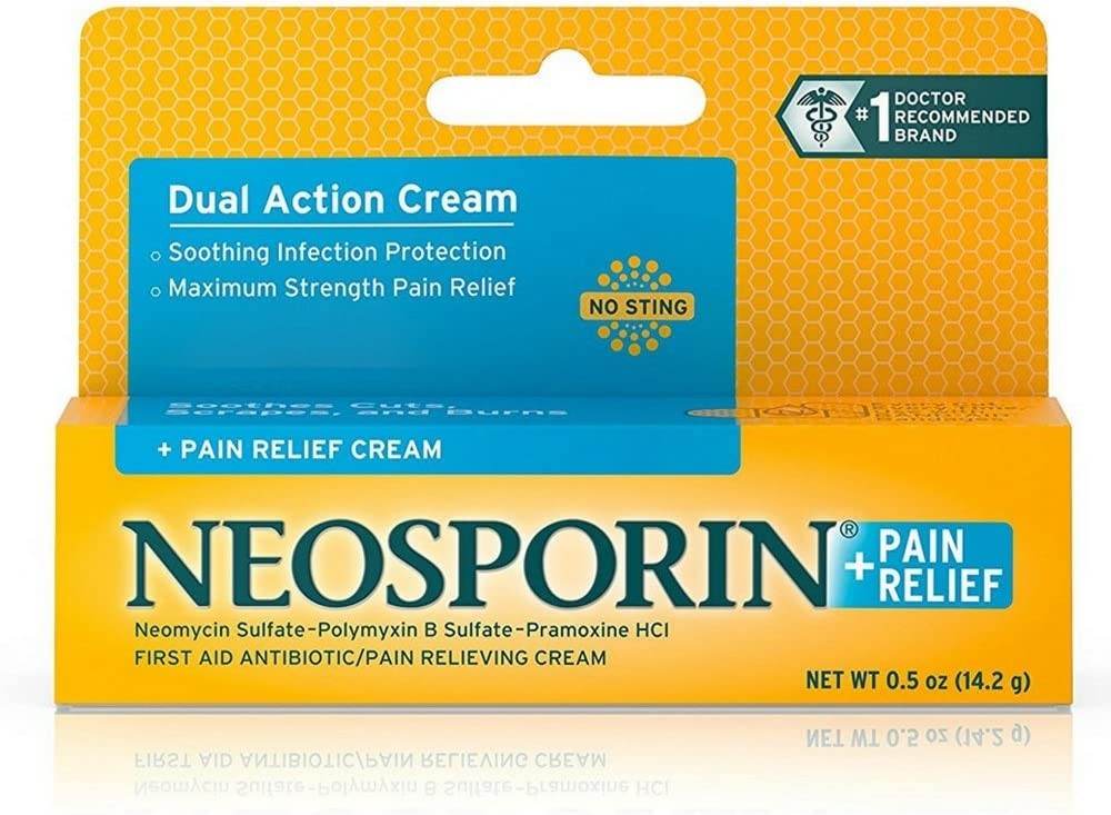 Neosporin + Pain Relief Dual Action Cream, .5 Oz De beste aanbiedingen ...