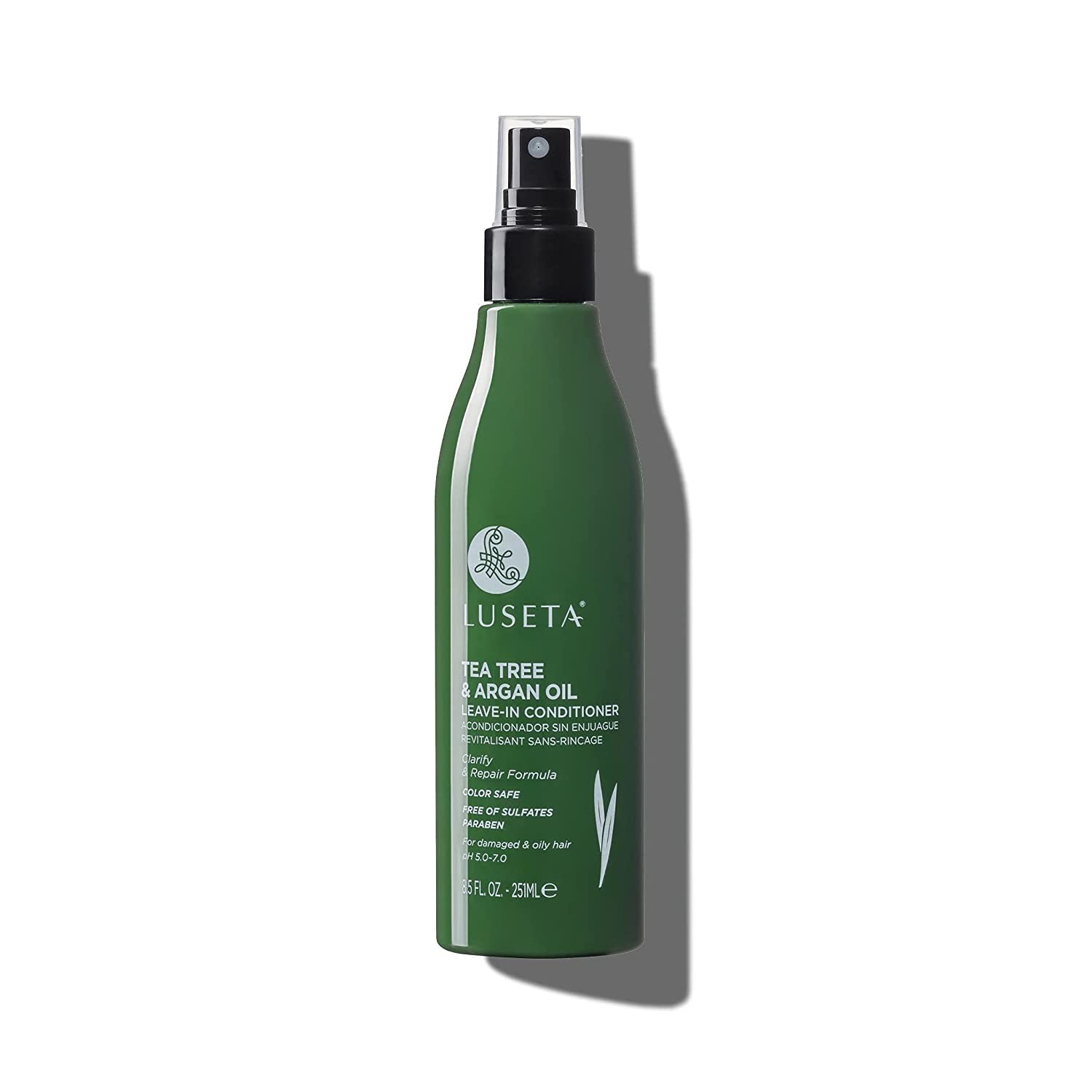 Luseta Tea Tree Oil Leave In Conditioner Spray for Damaged & Oily Hair ...