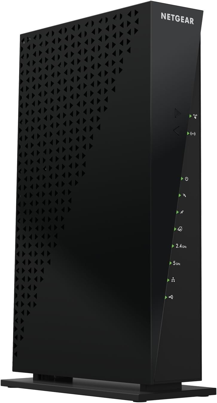 NETGEAR C6300-100NAR DOCSIS 3.0 WiFi Cable Modem Router with AC1750 ...