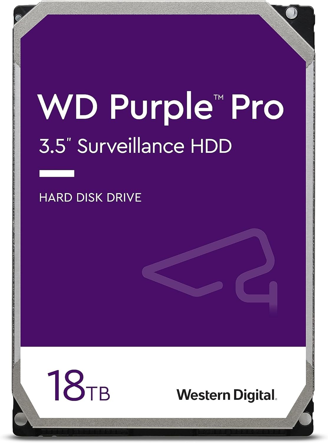 Western Digital 18TB WD Purple Pro Surveillance Internal Hard Drive HDD ...