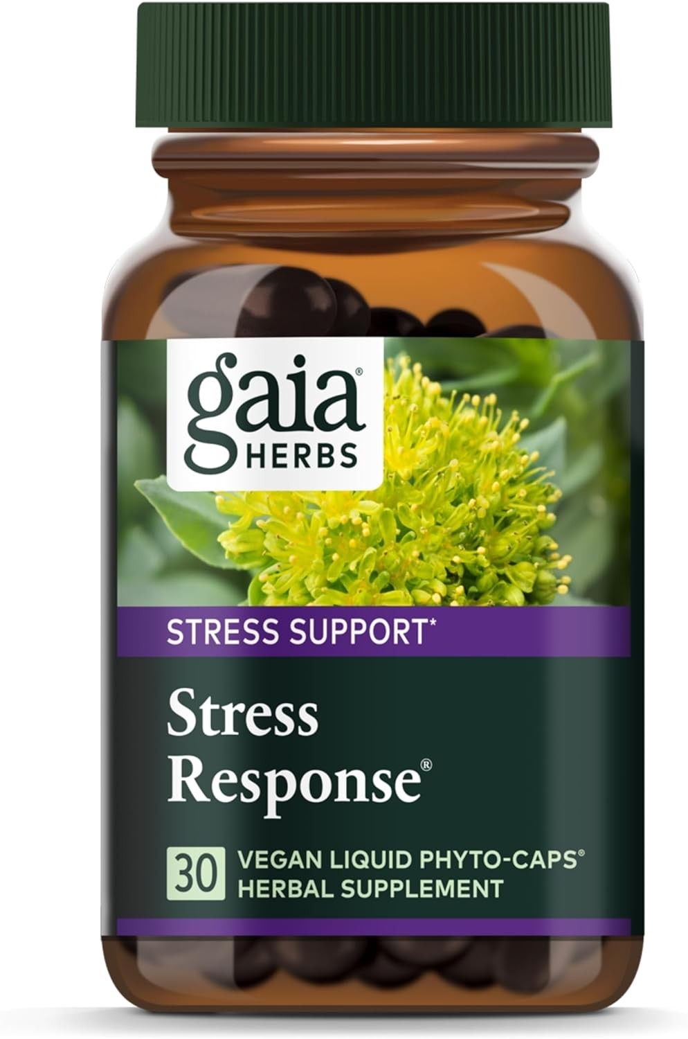 Gaia Herbs Stress Response Supplements Supports Relaxation With
