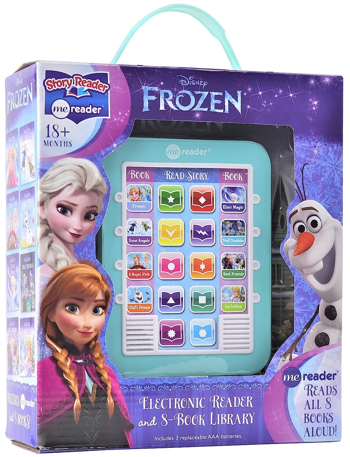 Disney Frozen Elsa, Anna, Olaf, and More! - Me Reader Electronic Reader ...