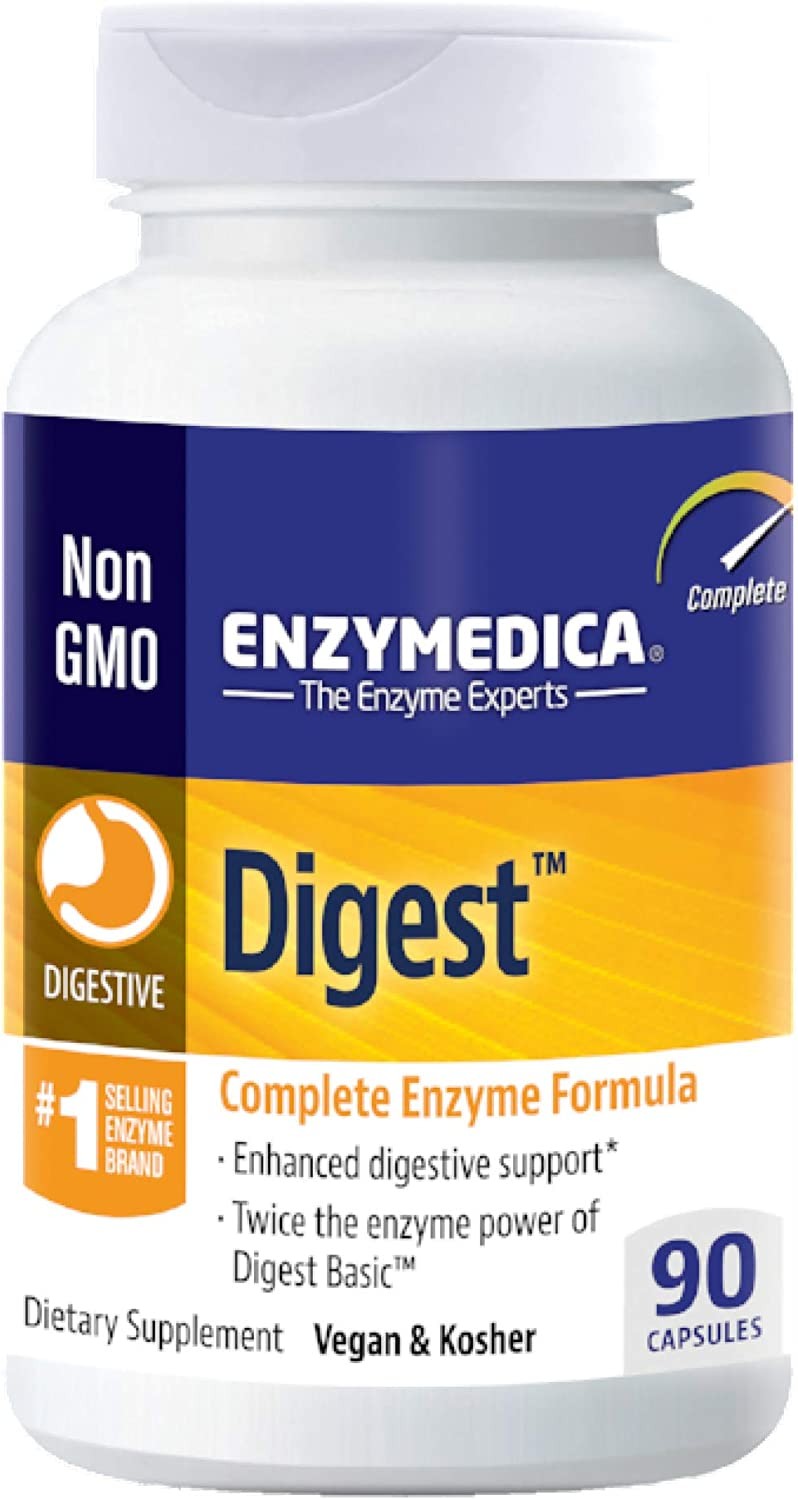 Enzymedica Digest, Complete Enzyme Formula for Everyone’s Digestive ...