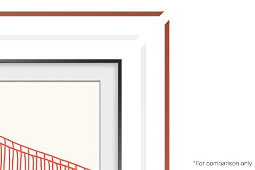 SAMSUNG 75-inch The Frame Customizable Bezel, Modern Teak (VG ...