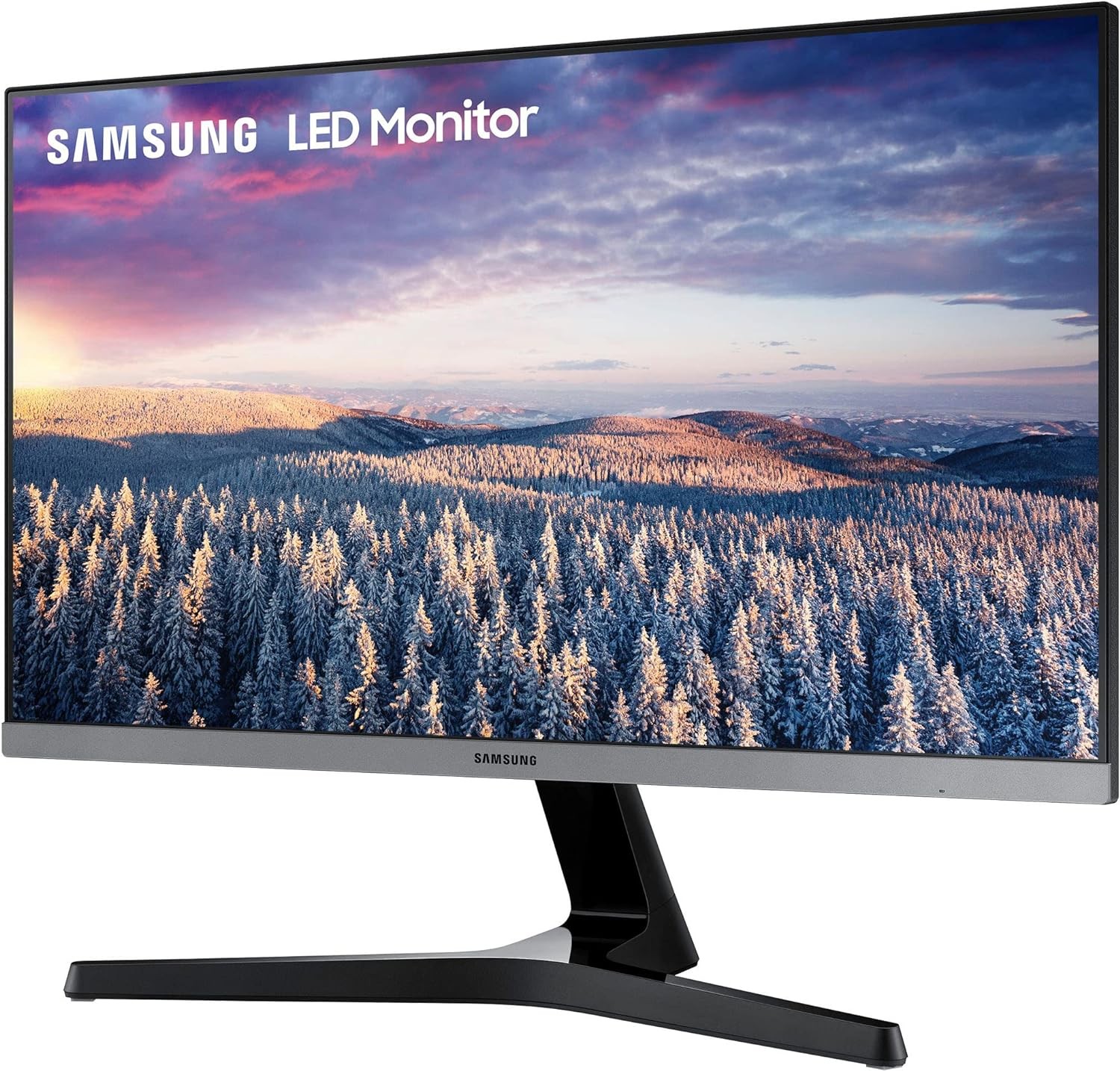 Samsung - 24" LED FHD AMD FreeSync Monitor with Bezel-Less Design (HDMI ...