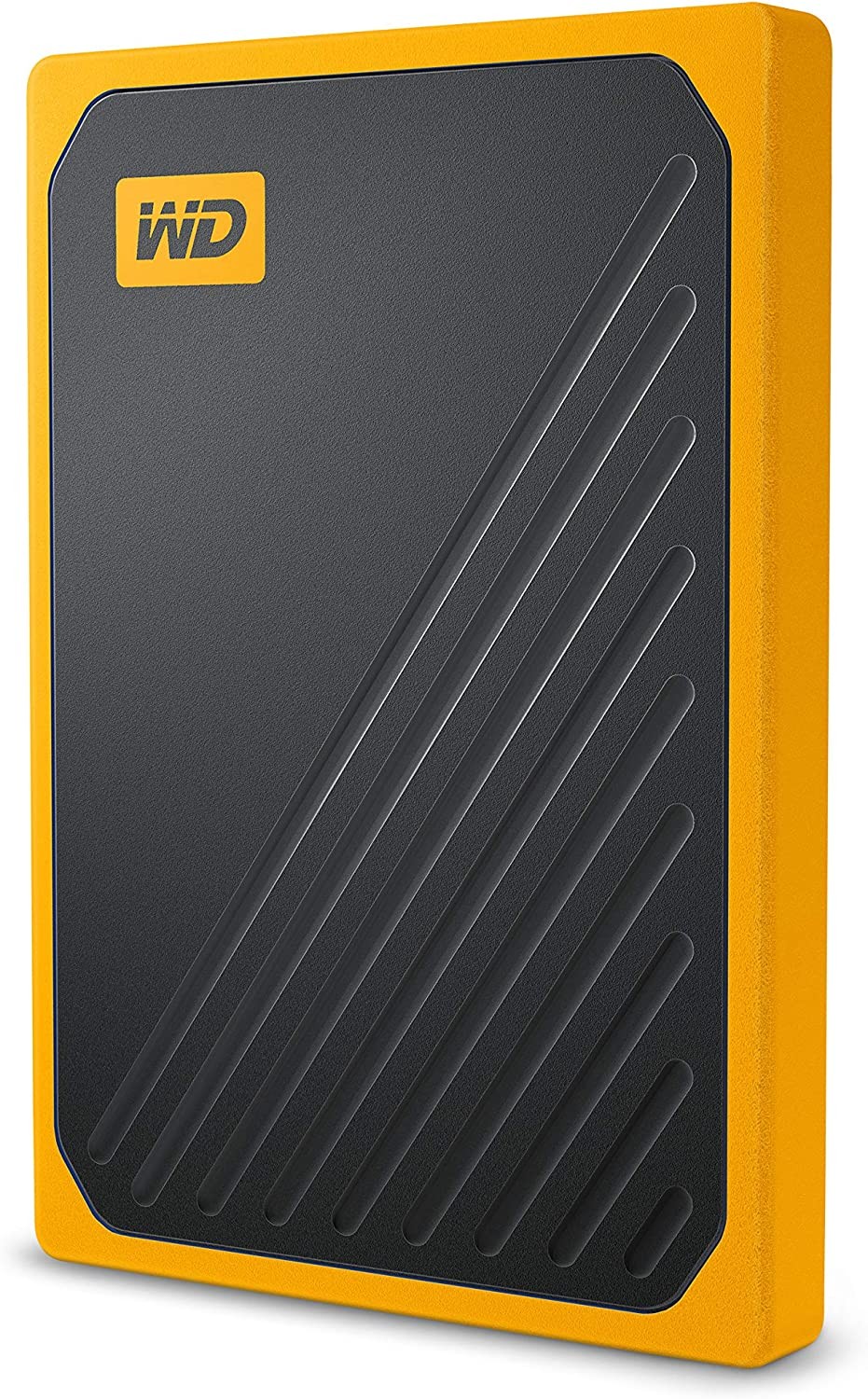 WD 500GB My Passport Go SSD Amber Portable External Storage, USB 3.0 ...