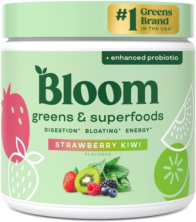 Bloom Nutrition Greens and Superfoods Powder for Digestive Health ...