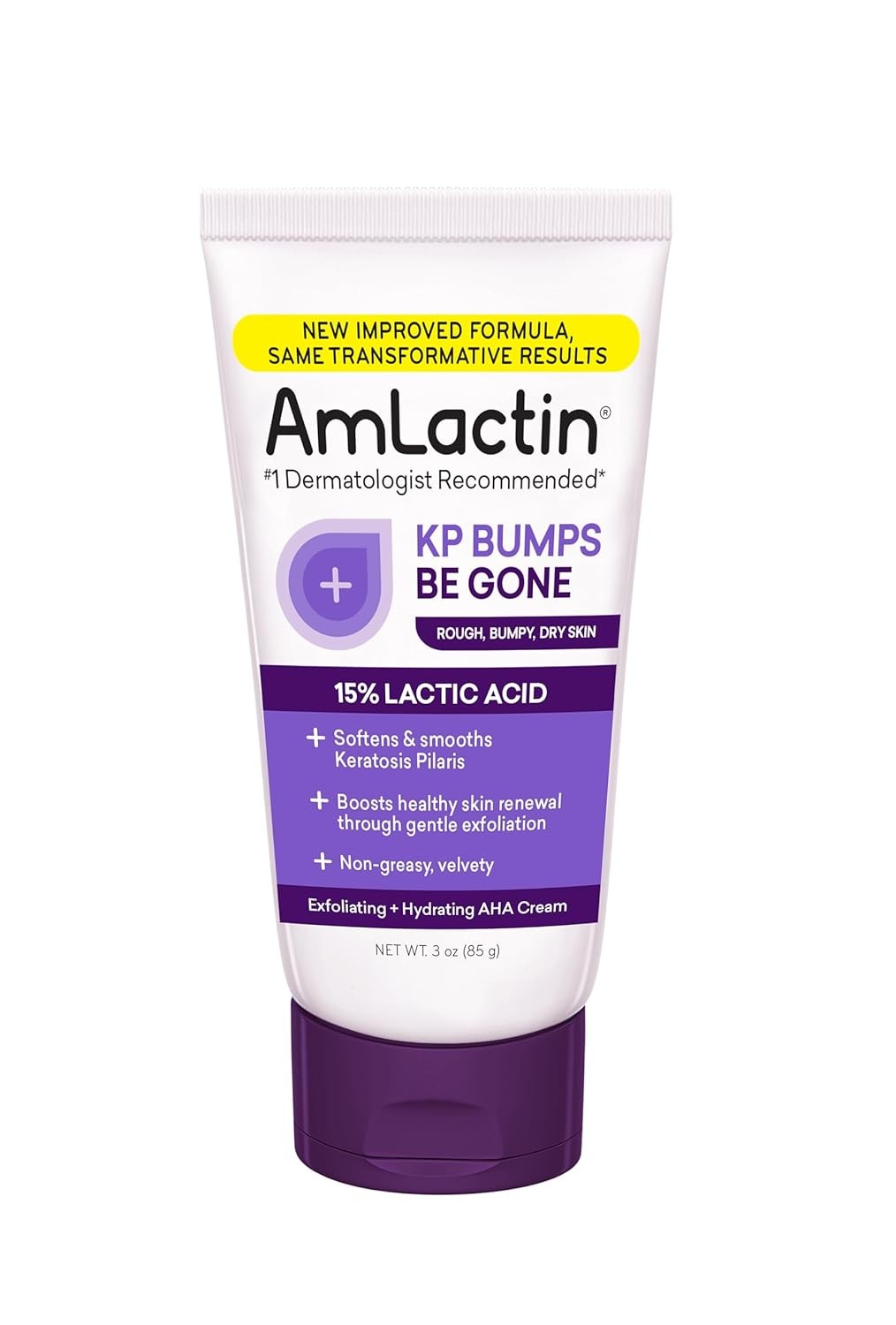 AmLactin KP Bumps Be Gone - 3 oz Keratosis Pilaris Moisturizing Cream ...