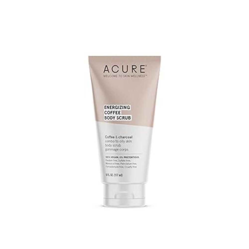 ACURE Energizing Coffee Body Scrub - Re-Energize & Hydrate for Soft ...