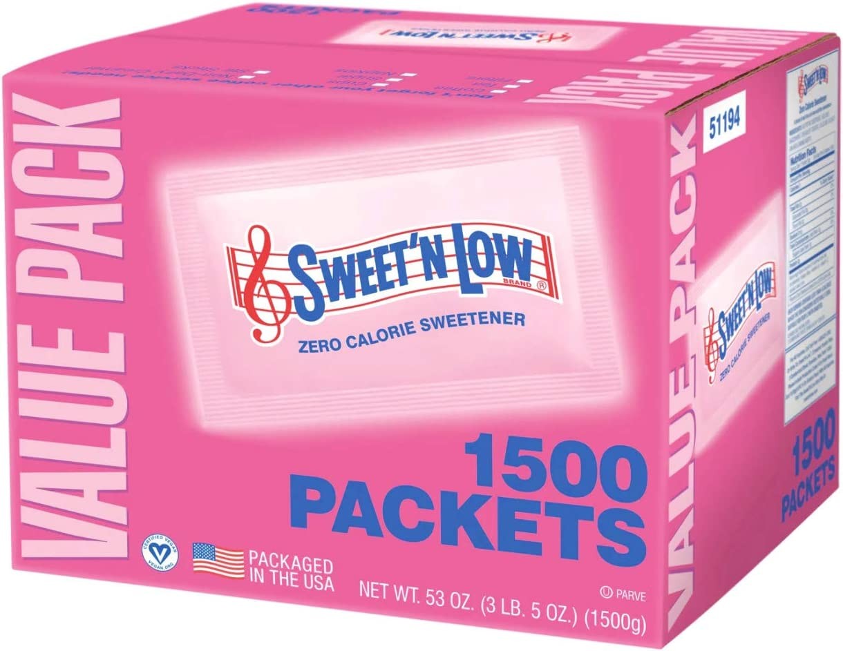 Sweet 'N Low Zero Calorie Sweetener - 1500 Packets Deals and Price ...