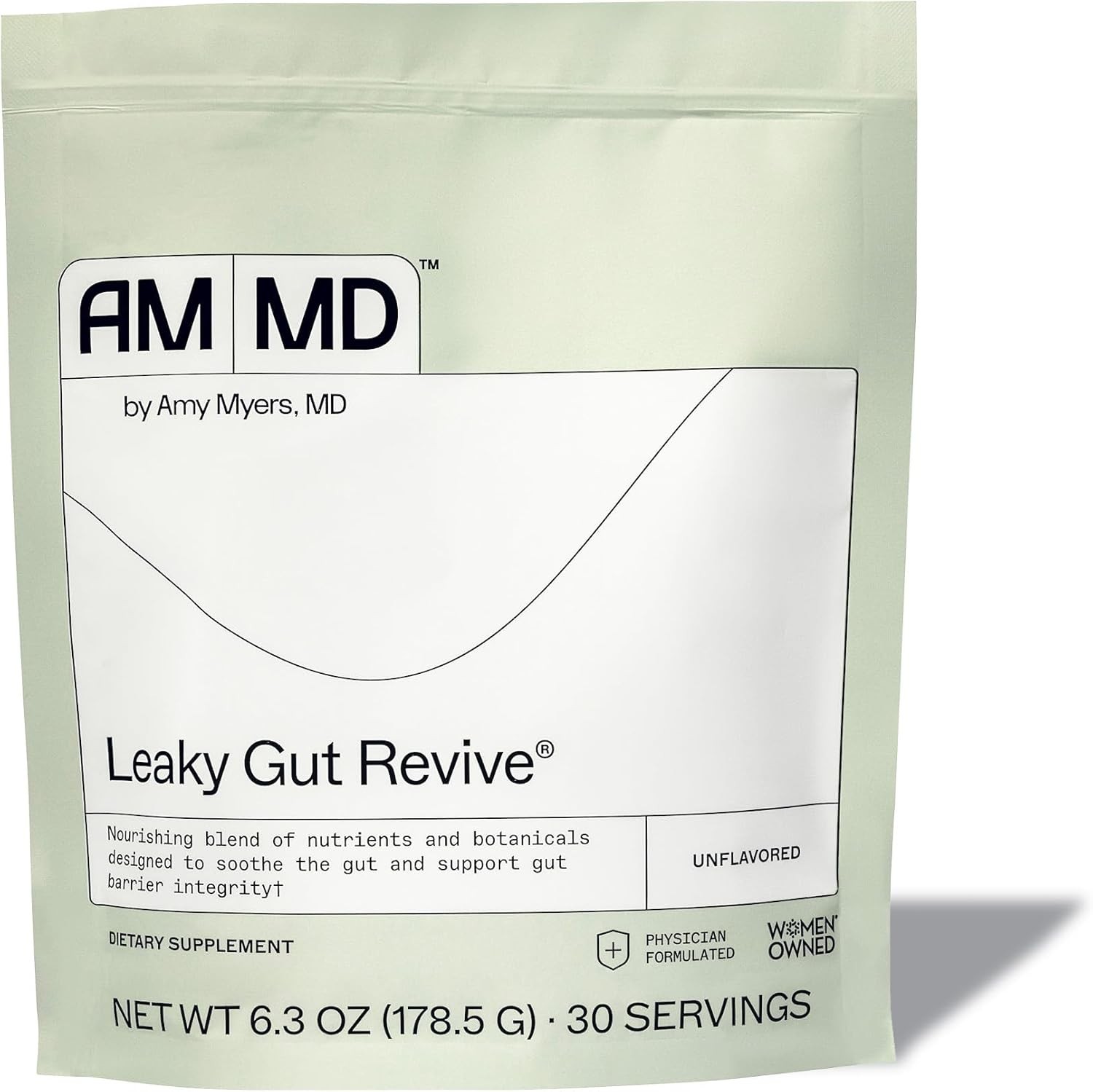 Amy Myers MD Leaky Gut Revive Powder for Leaky Gut Repair -L Glutamine ...