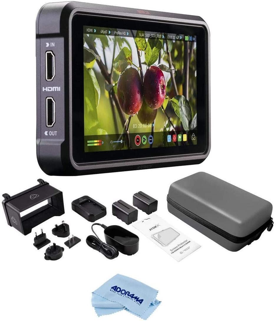 Atomos Ninja V 5" Touchscreen Recording Monitor, 1980x1080, 4K HDMI ...