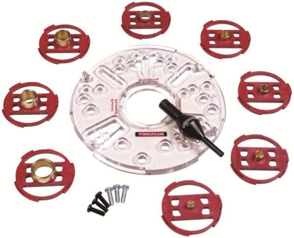 Milescraft 1201 Base Plate/Bushing Set for Routers Medium Deals and ...