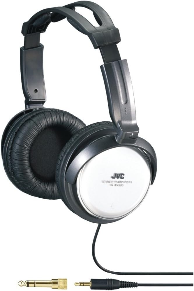 JVC HARX500 Full-Size Headphones (Silver) Best Deals and Price History ...