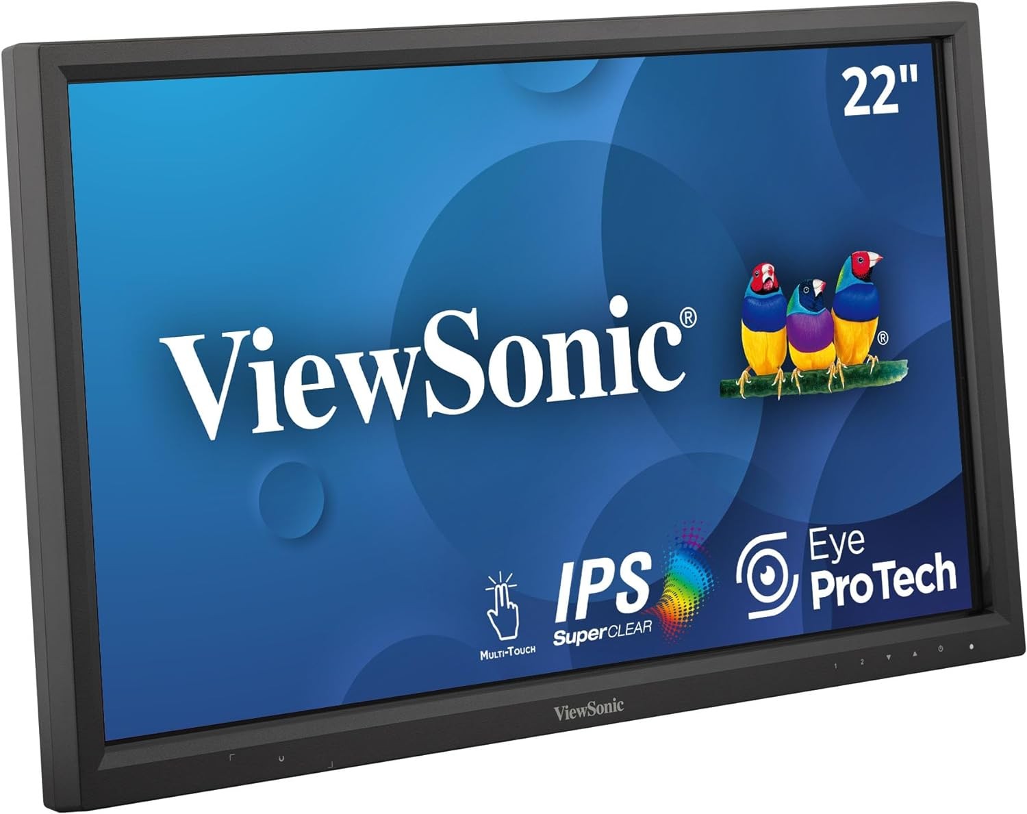 ViewSonic TD2223 22 Inch 1080p 10-Point Multi IR Touch Screen Monitor ...
