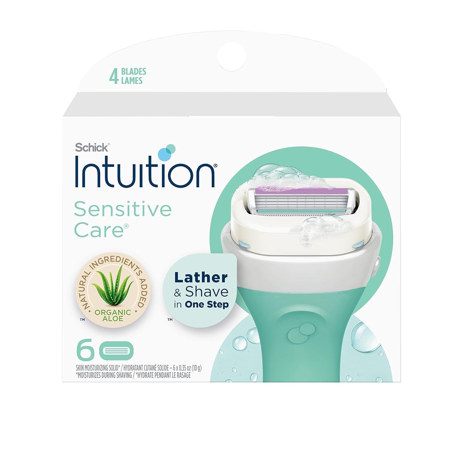 INTUITION Schick Refill, Razors for Women Sensitive Skin | Intuition ...