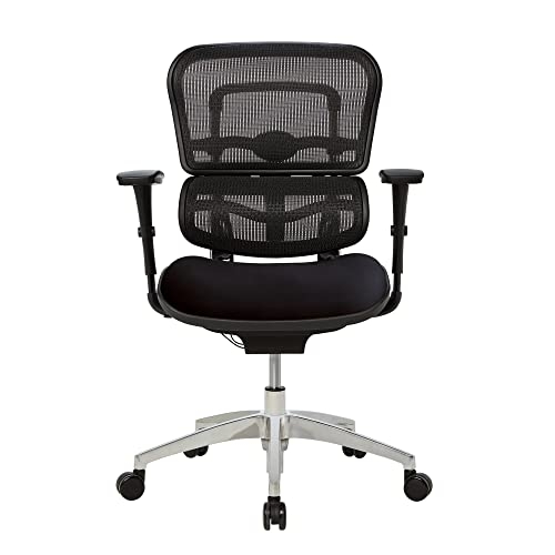 WorkPro® 12000 Series Ergonomic Mesh/Fabric Mid-Back Office Chair ...