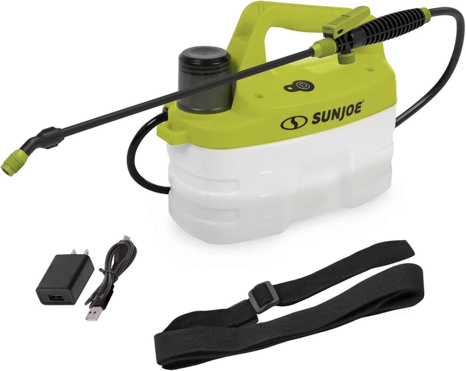Sun Joe 4V Cordless Chemical Sprayer with 3W Motor, 20" Spray Wand and ...