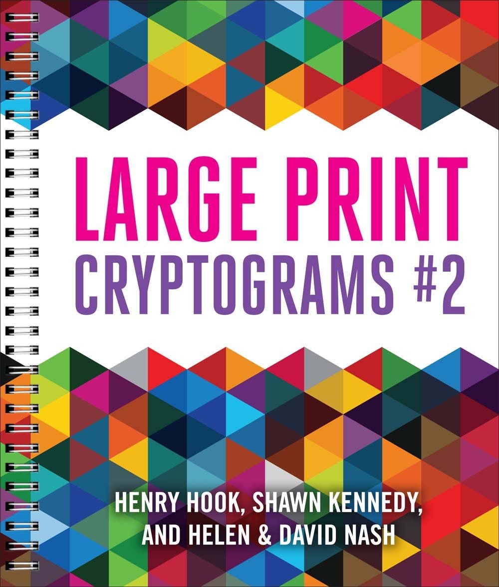 Large Print Cryptograms #2 Deals and Price History at JoinHoney.com | Honey