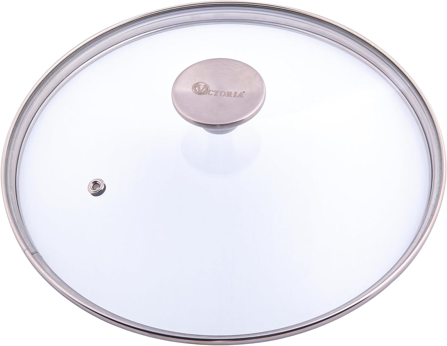 Victoria Round 8-Inch Glass Lid for Cast Iron Skillet or Pan, Custom ...