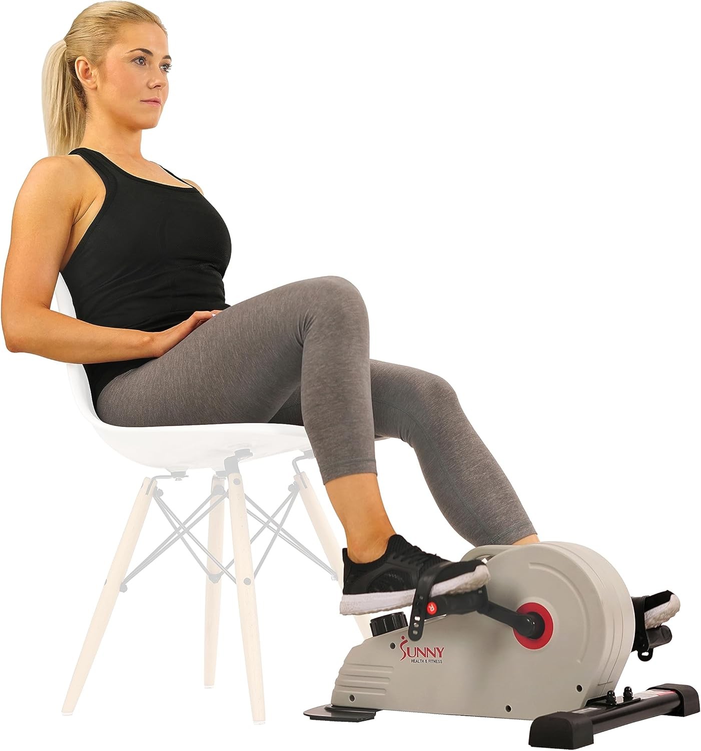 Sunny Health & Fitness Dual Function Under Desk Pedal Exerciser ...