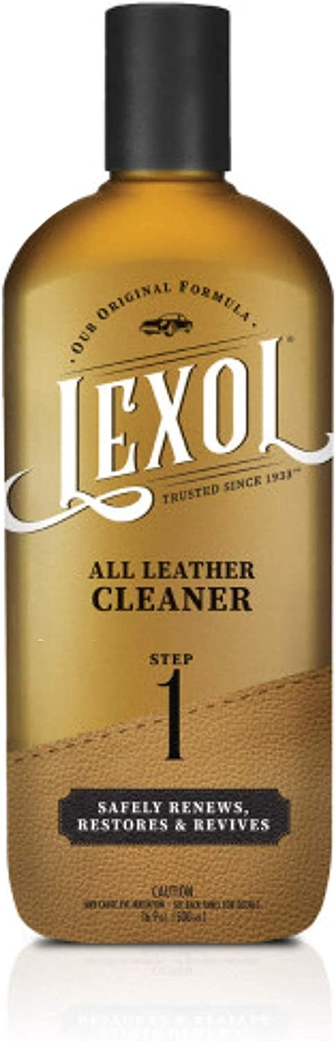 Lexol All Leather Cleaner for Car Interior, Couches and Furniture ...
