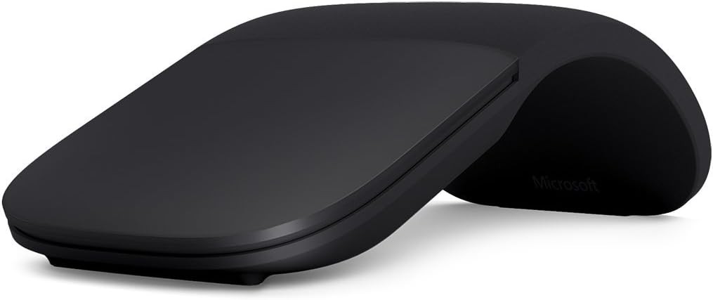 Microsoft Arc Mouse - Black. Sleek,Ergonomic design, Ultra slim and ...