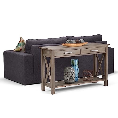 SIMPLIHOME Kitchener SOLID WOOD 47 inch Wide Contemporary Modern ...