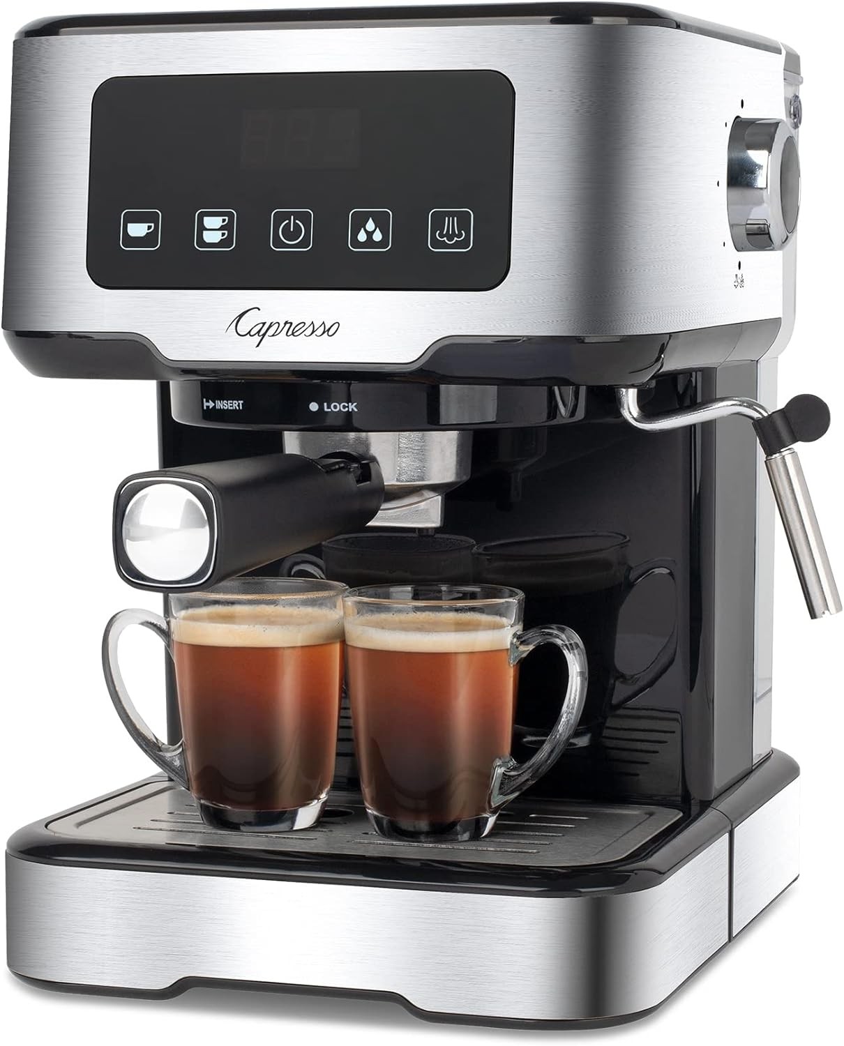 Capresso Café TS Touchscreen Espresso Machine, 50 ounces,Silver Deals ...
