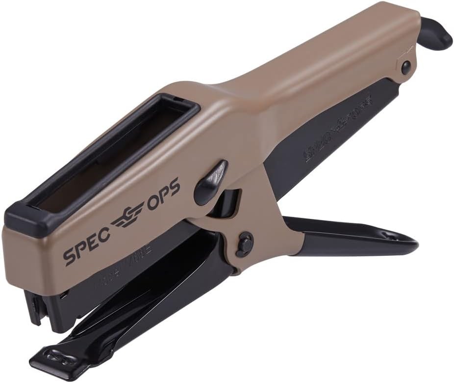 Spec Ops Tools Elite Duty Packaging Plier Stapler, 7/16 Crown, 1/4" - 3 ...