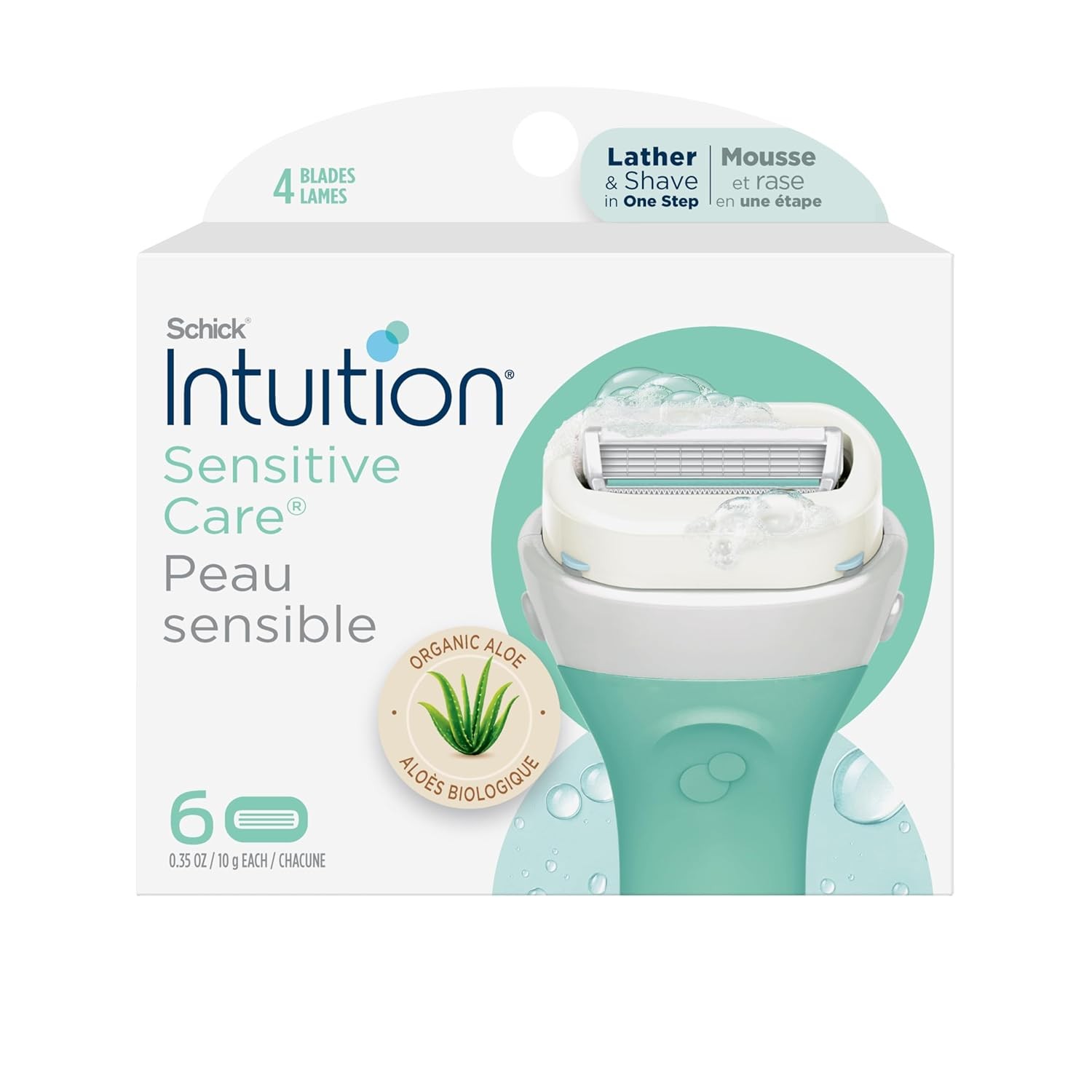 INTUITION Schick Refill, Razors for Women Sensitive Skin | Intuition ...