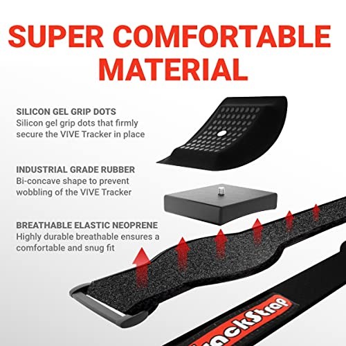 Rebuff Reality TrackStrap Vive Ready FBT Bundle for Vive Tracker 3.0 ...