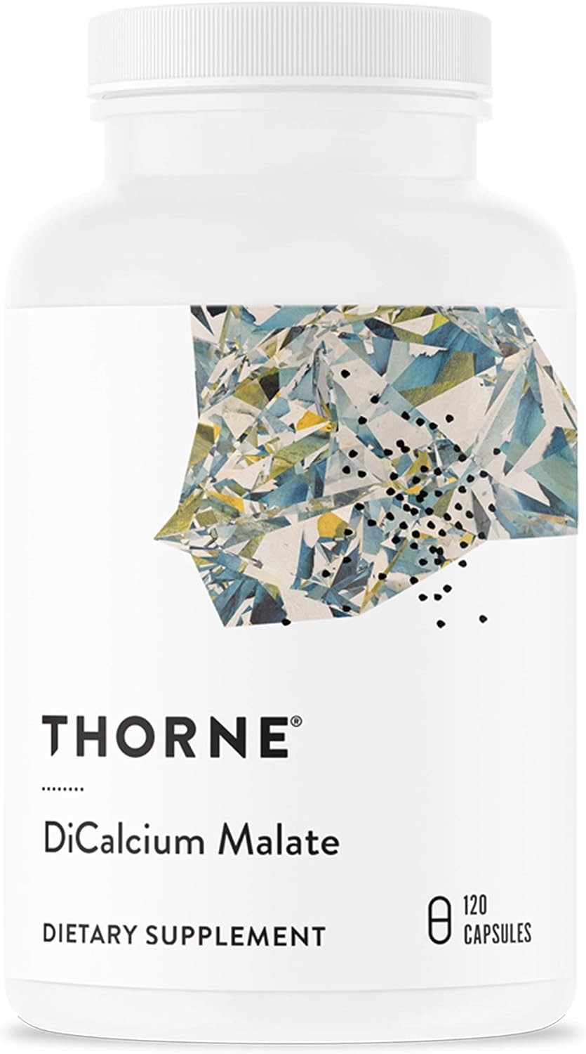 Thorne Calcium - (Formerly DiCalcium Malate) - Chelated Calcium for ...