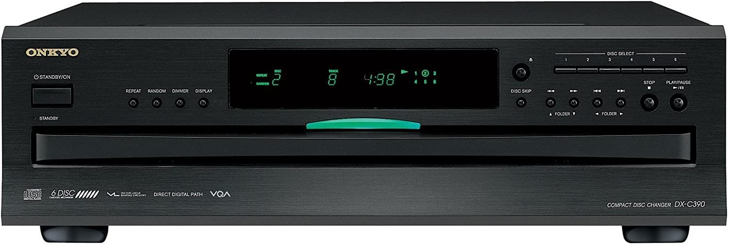 Onkyo DXC390 6 Disc CD Changer,Black Best Deals and Price History at ...