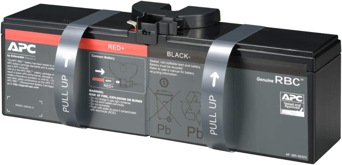 APC UPS Battery Replacement, APCRBC163, for APC UPS BR1500MS and select ...