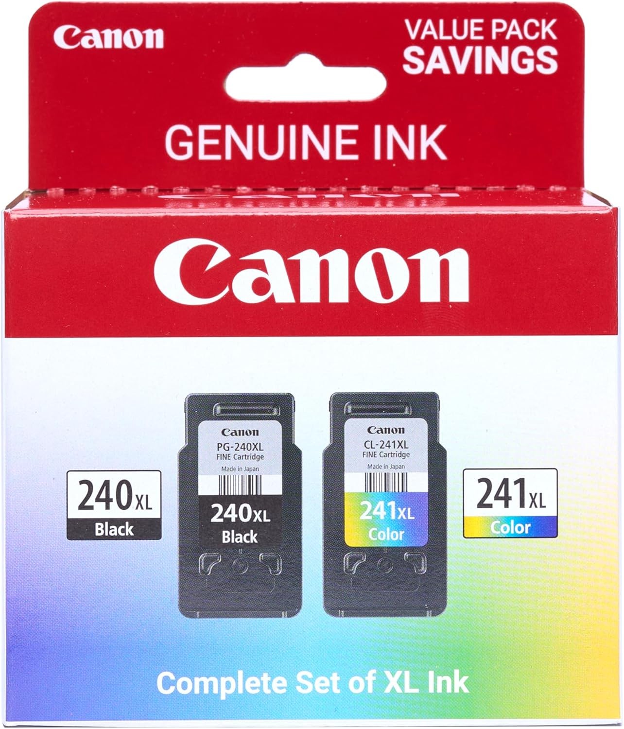 Canon Genuine Ink PG-240 XL / CL-241 XL Value Pack (2 Cartridges ...