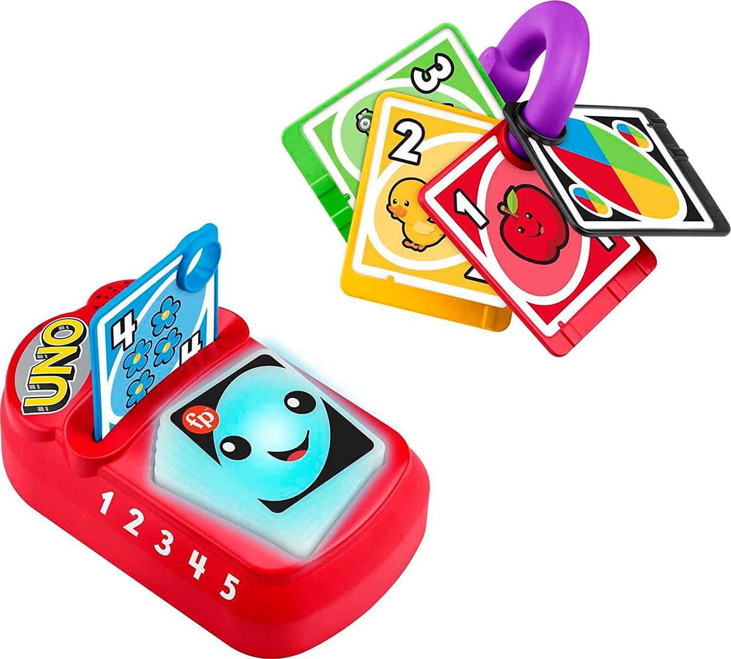 Fisher-Price Baby & Toddler Toy Laugh & Learn Counting and Colors UNO ...